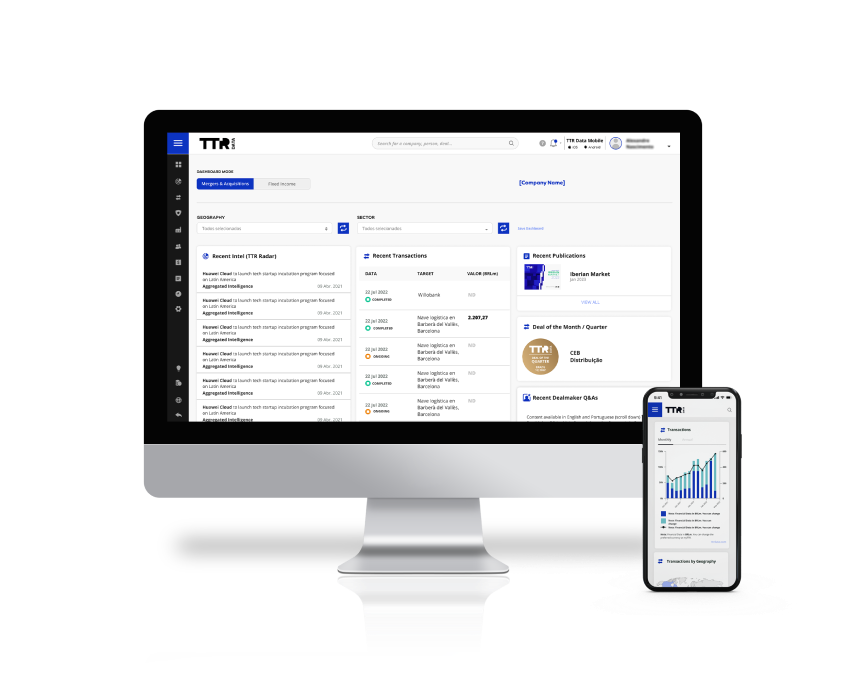Request a Demo - TTR Data - M&A, PE, VC, Capital Markets, Financial ...